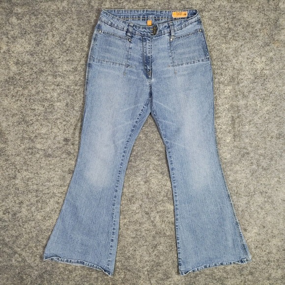 Toxic | Jeans | Toxic Y2k Jeans Womens 4 Flare Bell Bottoms Stretch ...